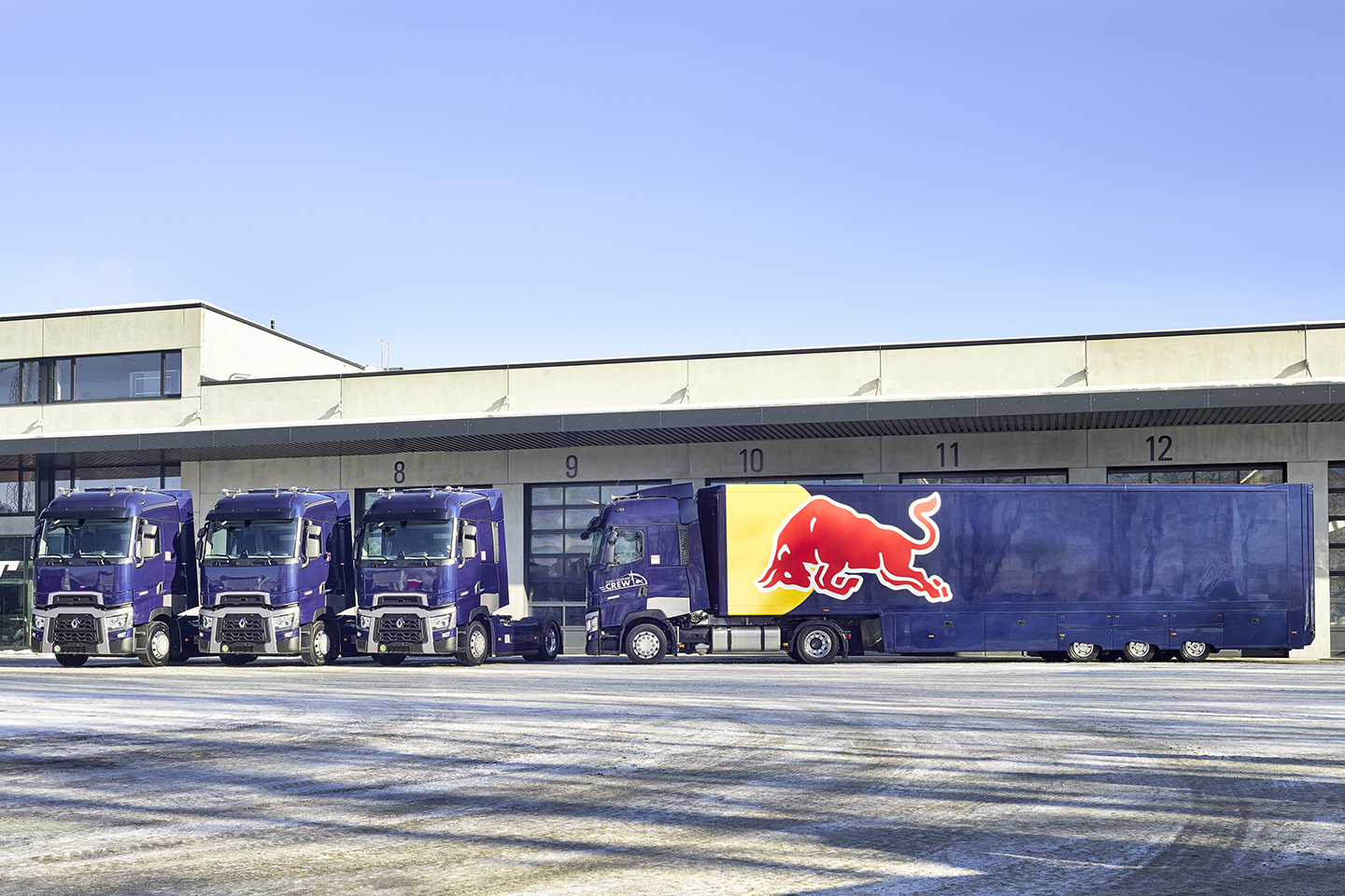 Încă trei camioane Renault Trucks T 520 High în flota Red Bull Racing