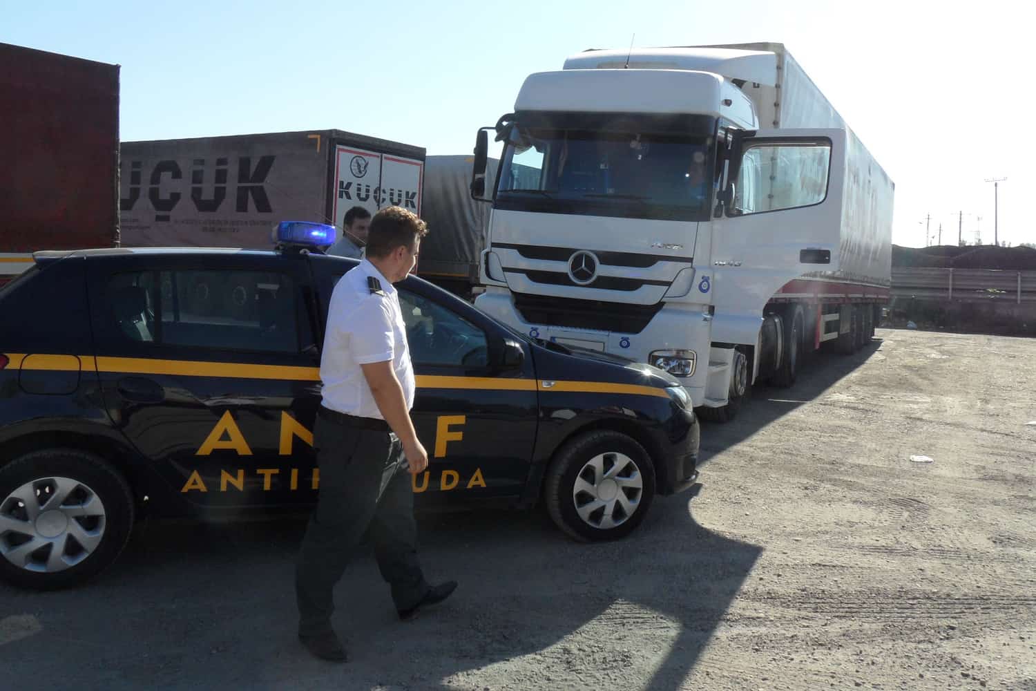 Amplă acțiune de control ANAF care vizează și transportul rutier