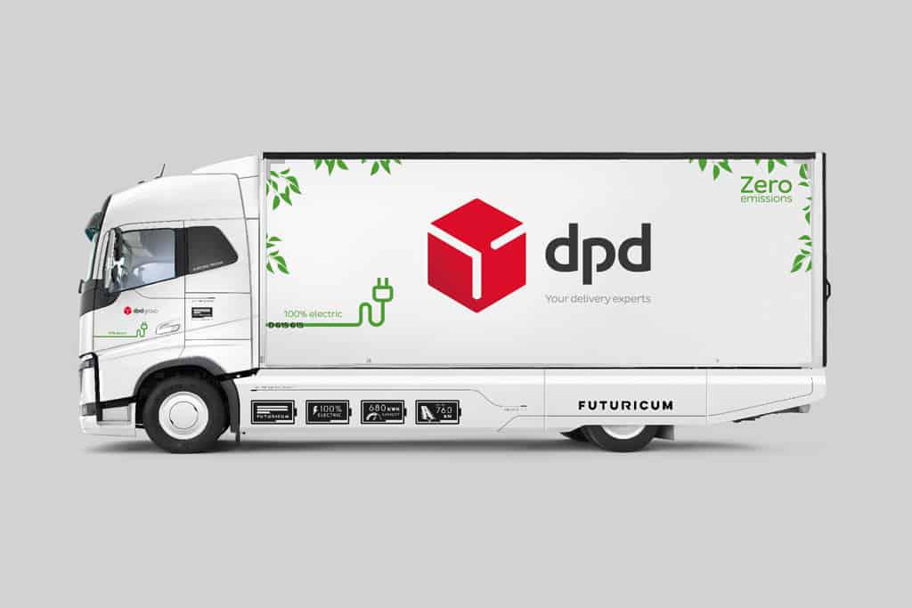 DPD Elveția a achiziționat un camion electric Futuricum cu autonomie de ...