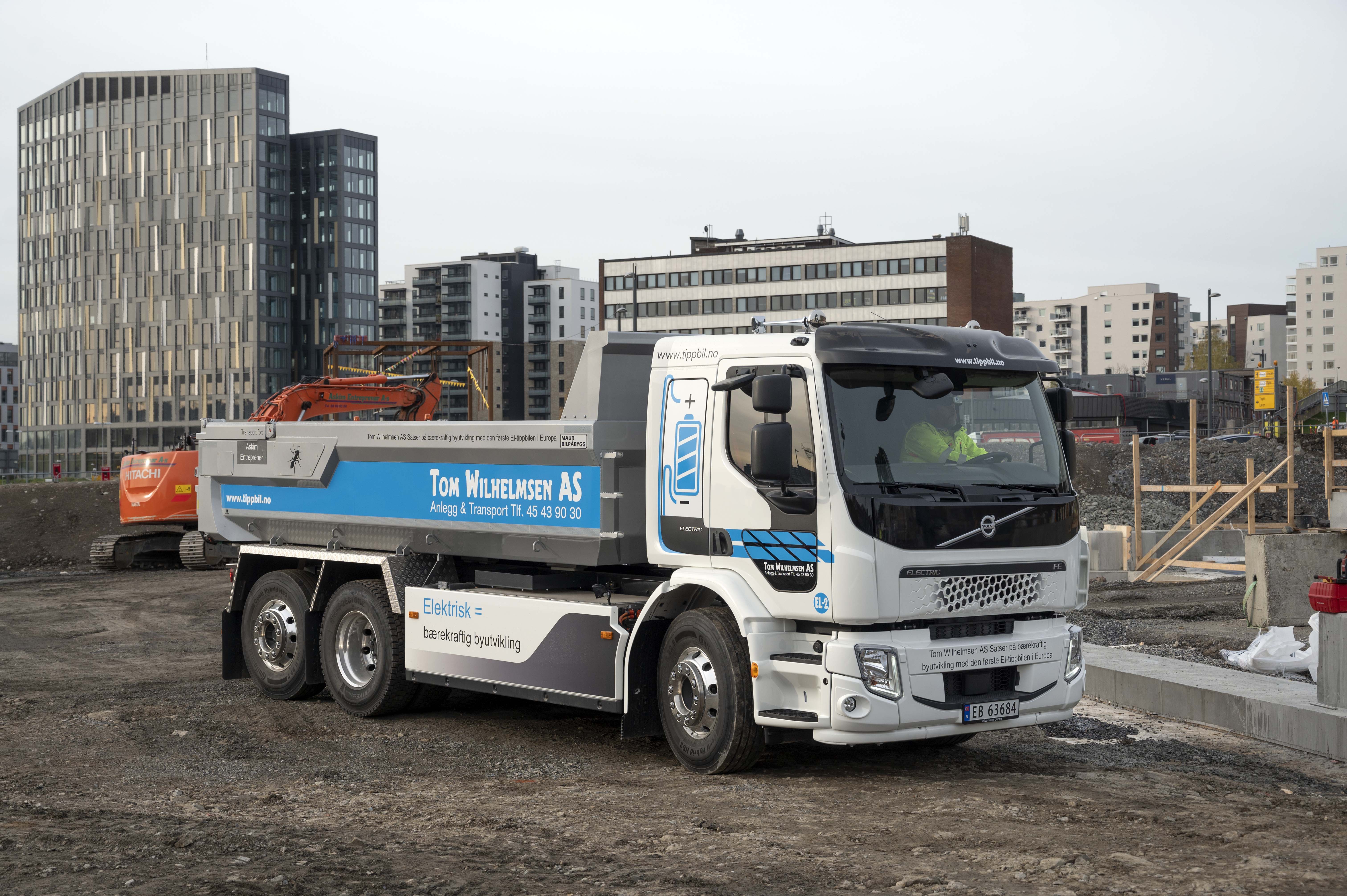 Volvo Trucks a livrat primul camion Volvo FE Electric pe piața din Norvegia