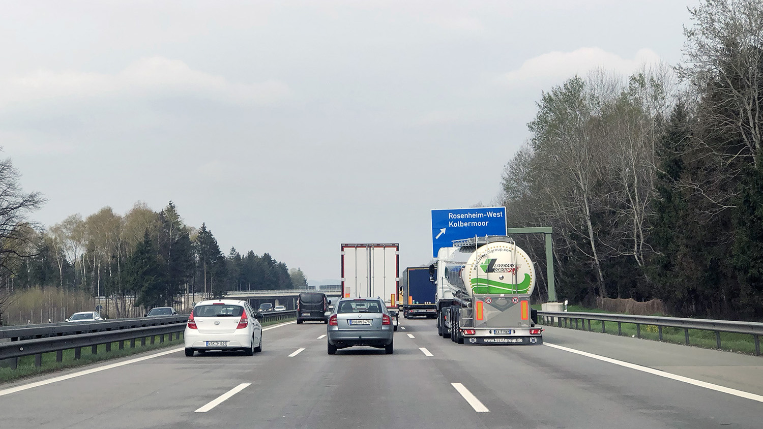 În 2021, transportul rutier a atins o cotă de piață record în Germania