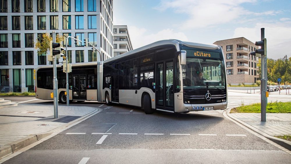 35 de autobuze electrice articulate eCitaro G cu baterii NMC 3 în Bremen