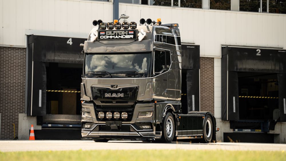 TGX Dutch Commander, camionul MAN pentru Festivalul Truckstar