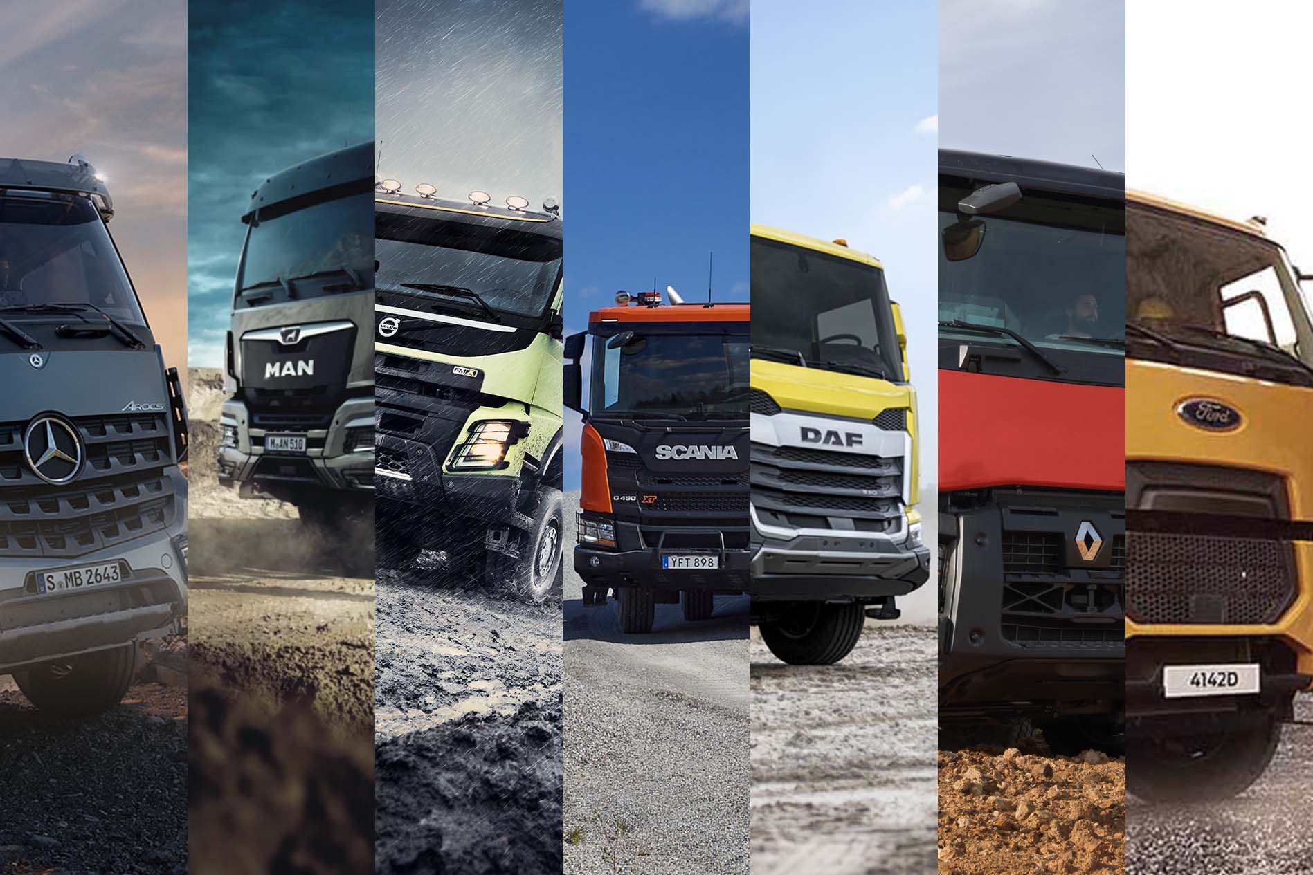 Camioane de construcții: Cele mai populare modele din România