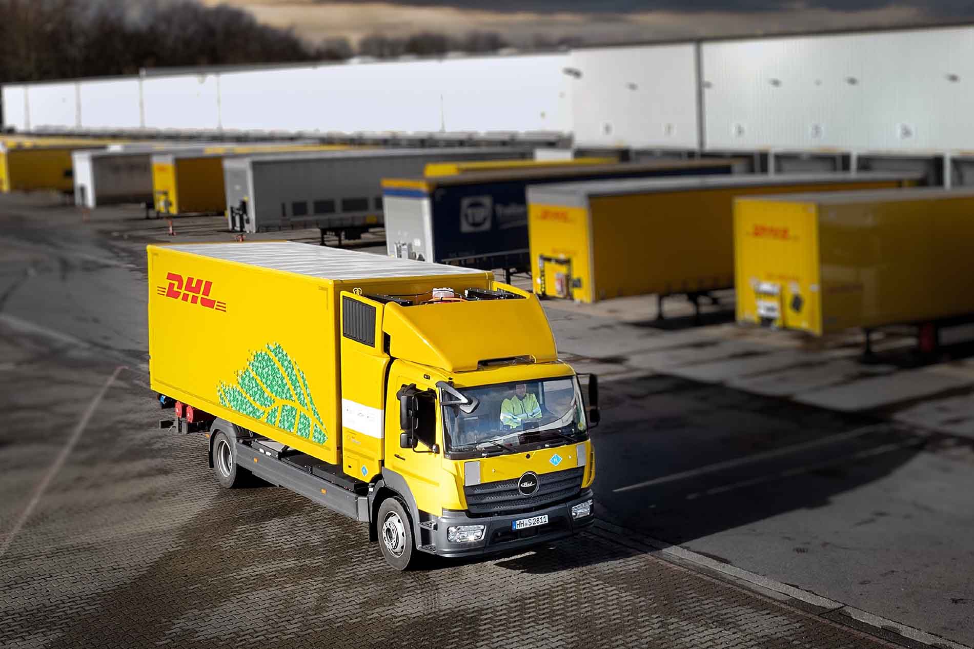DHL Germania testează un camion cu hidrogen de 15 tone