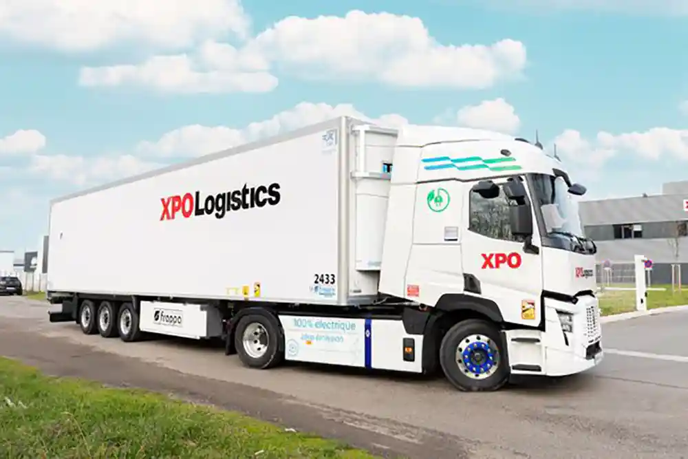 XPO Logistics, peste 2 milioane de kilometri parcurși cu camioane electrice