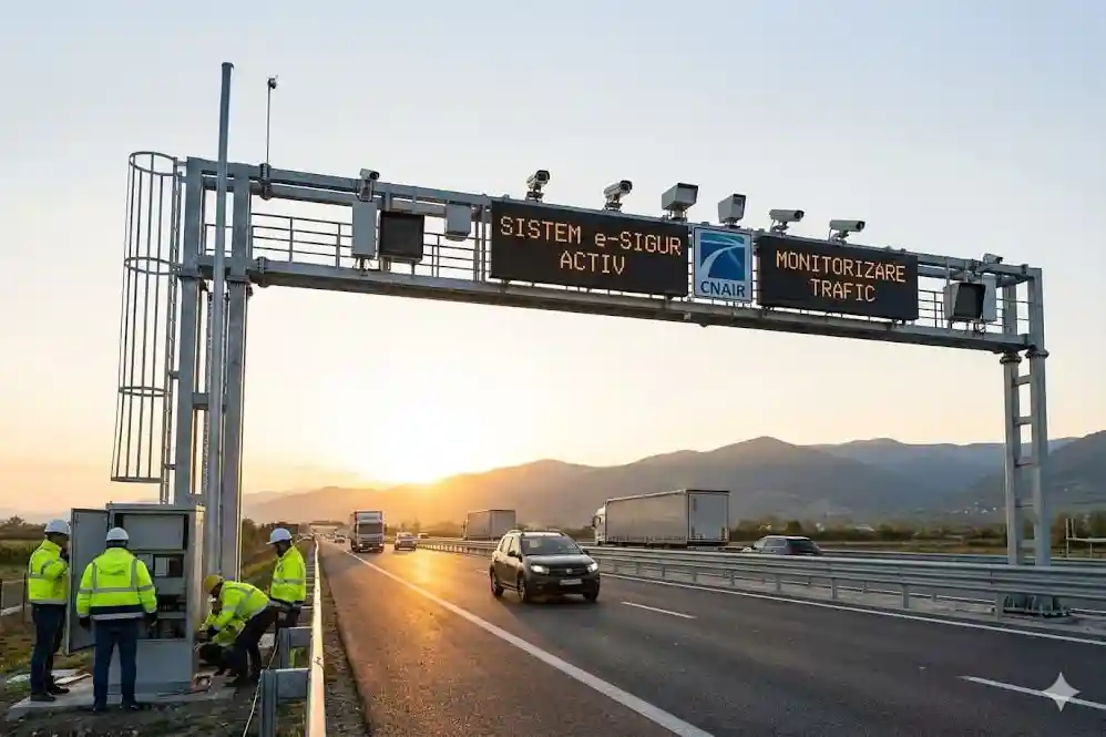 Sistemul e-Sigur: 400 de camere radar fixe pe drumurile din România