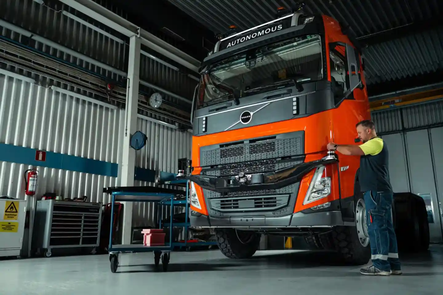 Volvo FH Autonomous, primul camion autonom asamblat industrial